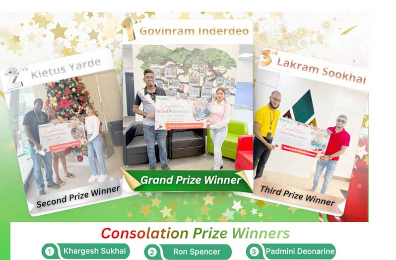 Assuria announces winners of 2025 Christmas giveaway - Guyana Chronicle