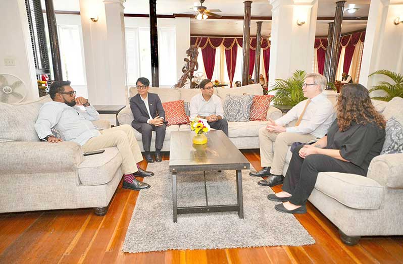 President Ali, international filmmakers discuss showcasing Guyana’s ...