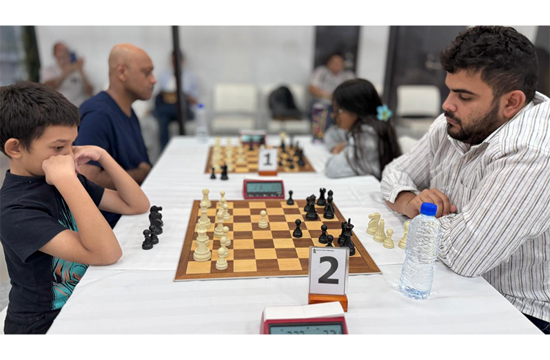 Allicock cops first place in blitz new year challenge. - Guyana Chronicle