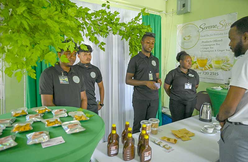 GSA students showcase innovative food products at exhibition - Guyana ...