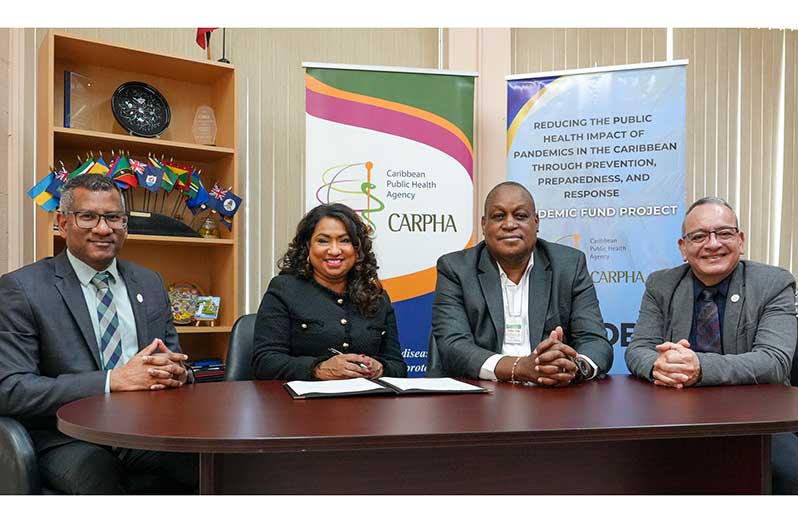 CARPHA, Caribbean Airlines sign agreement to streamline transport of ...