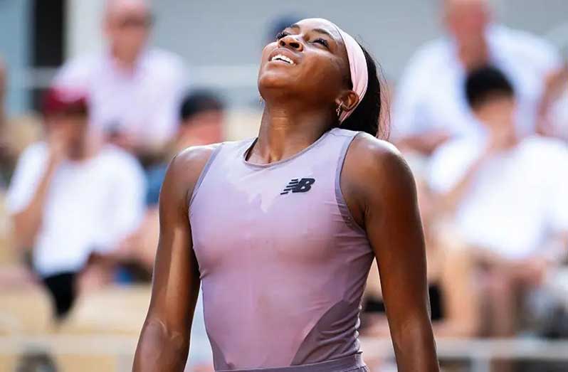 Defending champion Gauff out of French Open - Guyana Chronicle