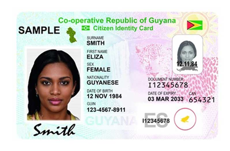 Over 21,000 Guyanese enrolled for E-ID cards to date - Guyana Chronicle