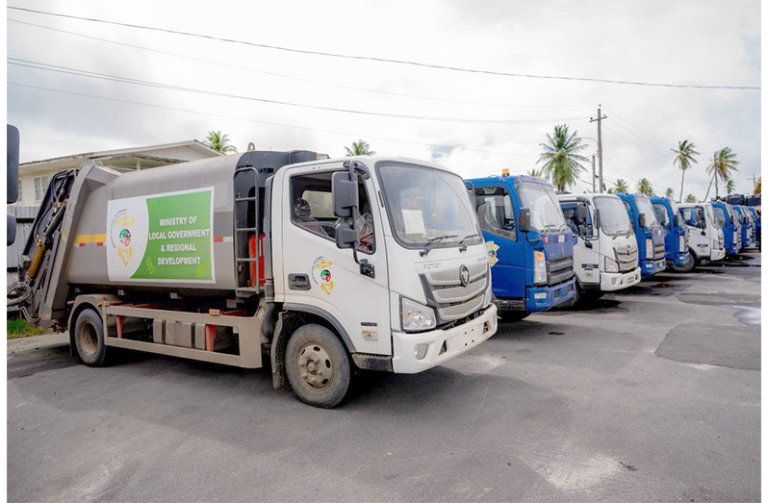 22 garbage trucks handed over to Region Six - Guyana Chronicle