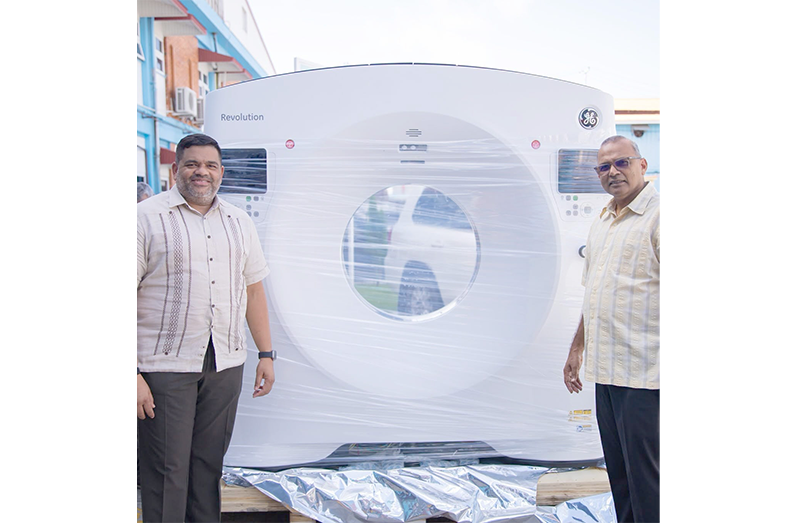 New CT scanner being installed at GPHC to boost healthcare delivery ...
