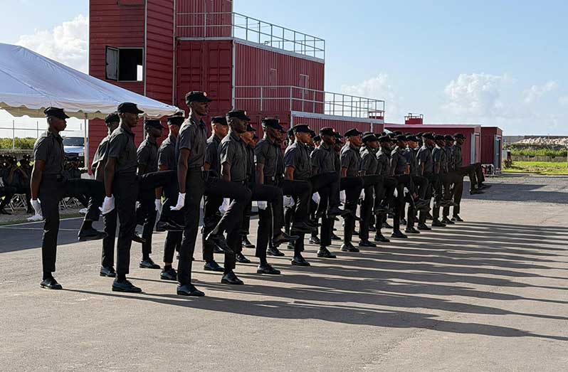 107 new firefighters join Guyana Fire Service - Guyana Chronicle