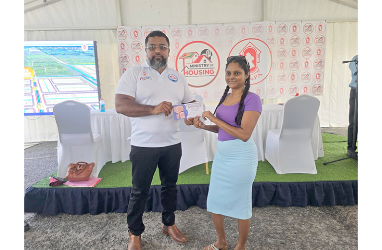 Housing drive beneficiaries celebrate significant milestone - Guyana ...