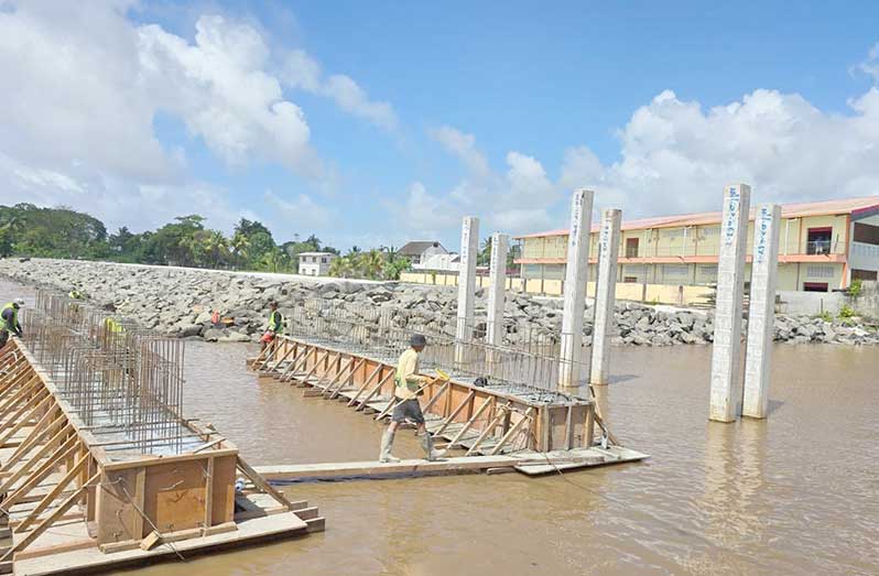 First concrete poured for multi-billion-dollar Parika port project ...