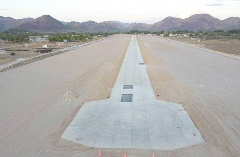 Karasabai airstrip now 70% complete - Guyana Chronicle