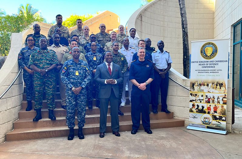 Brigadier Bess joins UK, Caribbean defence heads in Barbados conference ...