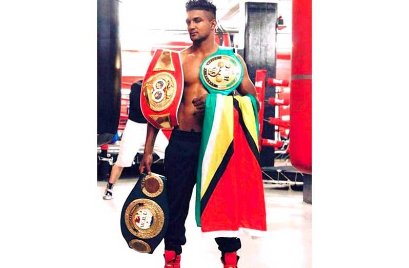 Dharry moves one step closer to acquiring a world title fight - Guyana ...