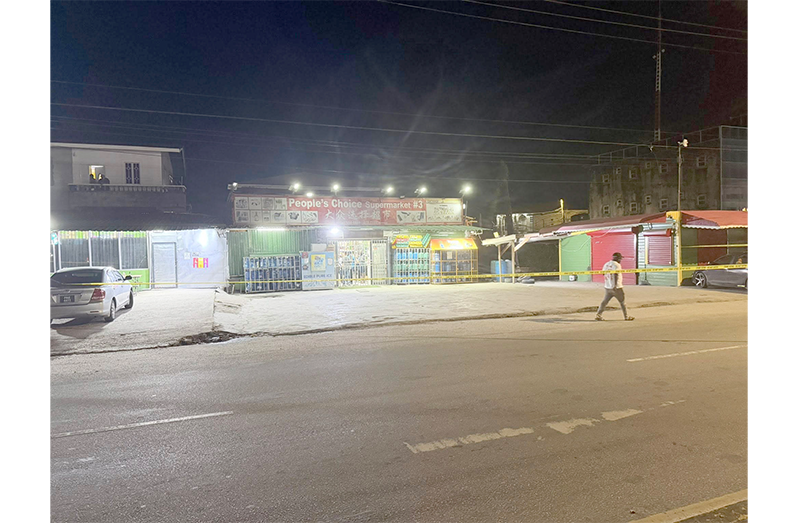Wanted suspect dies in failed supermarket robbery - Guyana Chronicle