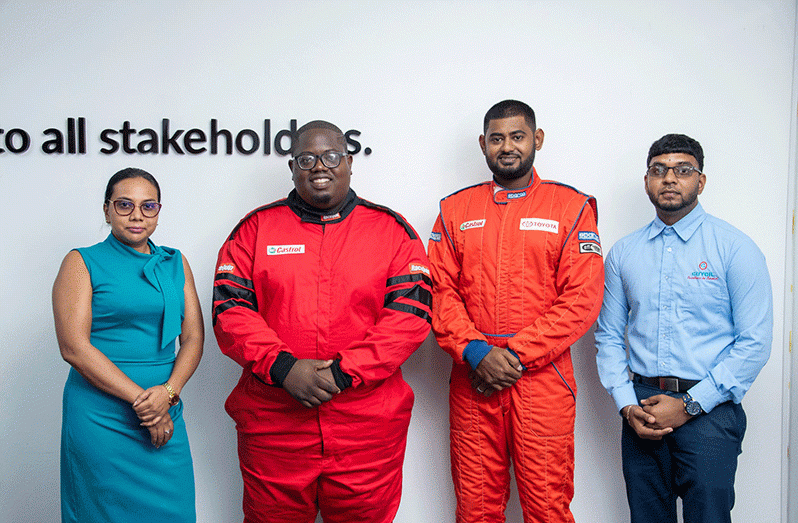 GUYOIL/CASTROL inks deal with Racing Champions Azaad Hassan and Troy ...